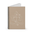 Lady Justice Notebook - Nude – NOU